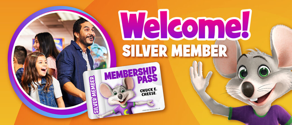 Silver Membership Welcome Guide Chuck E Cheese