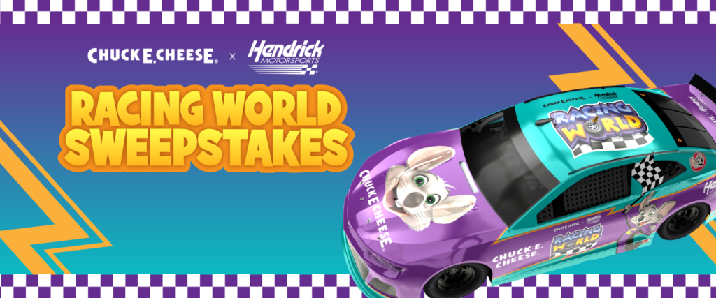 Racing World Sweepstakes | Chuck E. Cheese