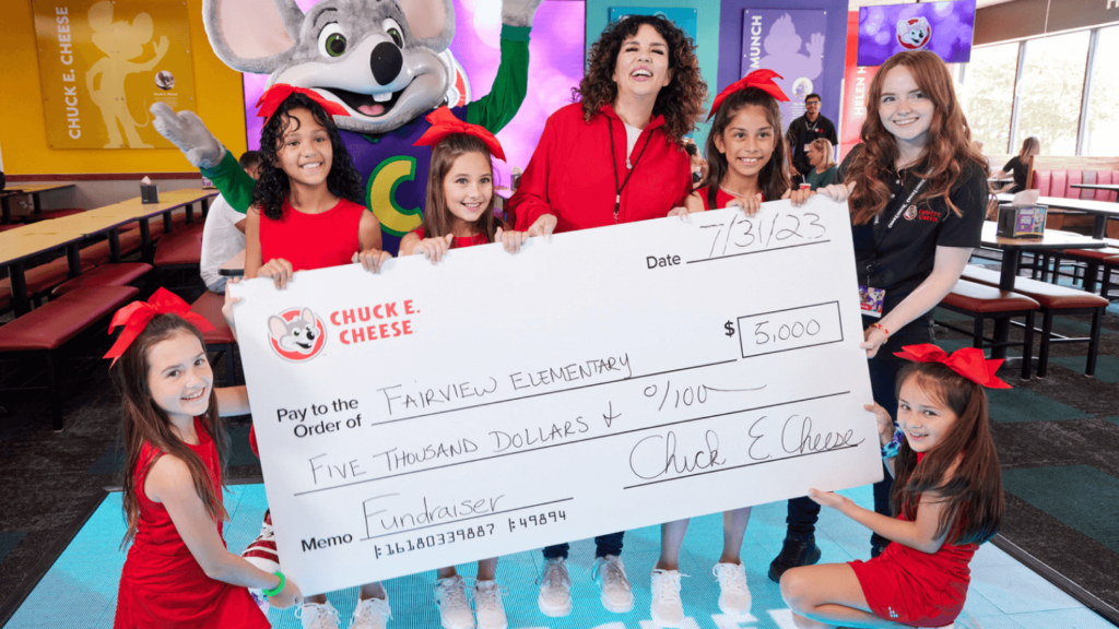 Fundraisers | Chuck E. Cheese