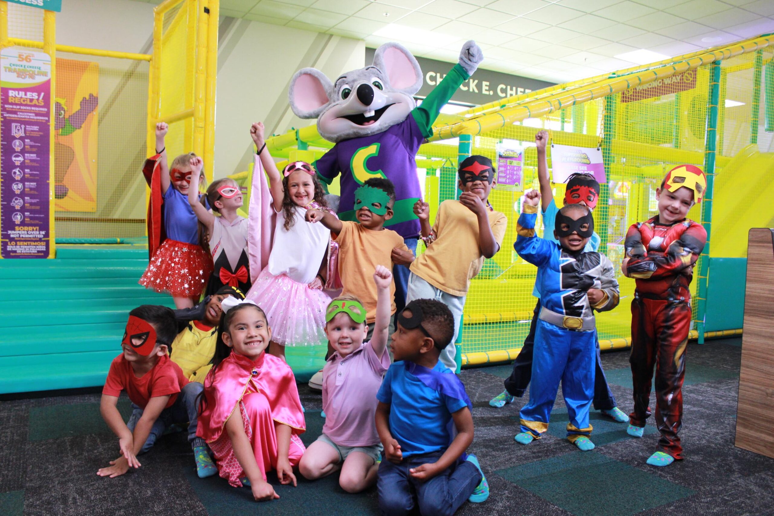 Adventure Zone Locations Chuck E Cheese