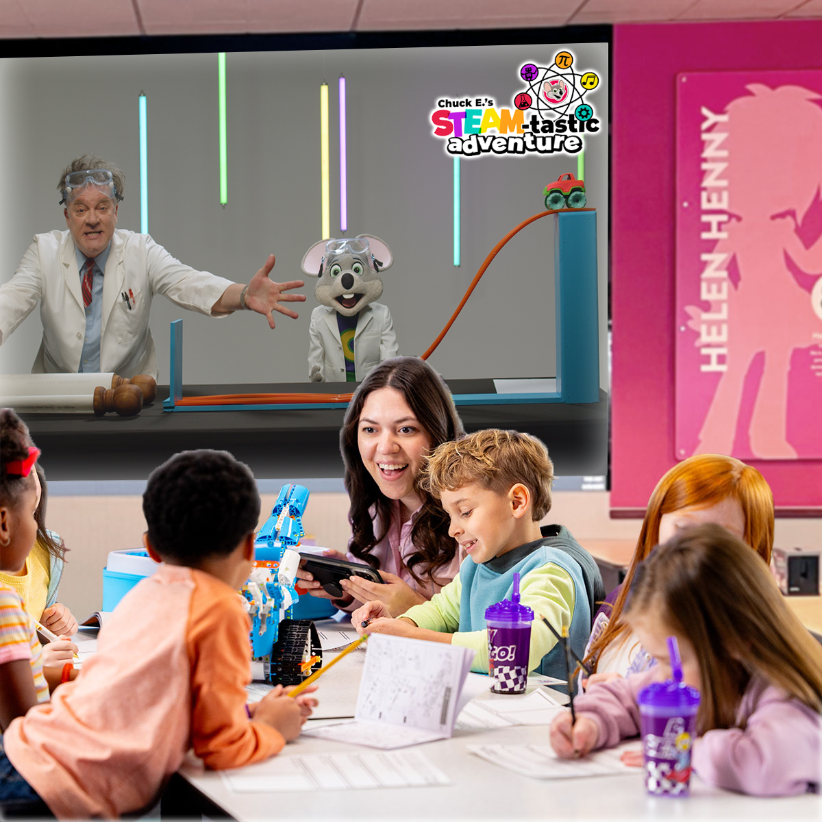 CHUCK E. CHEESE LAUNCHES STEAM-TASTIC ADVENTURE FIELD TRIPS ACCREDITED ...