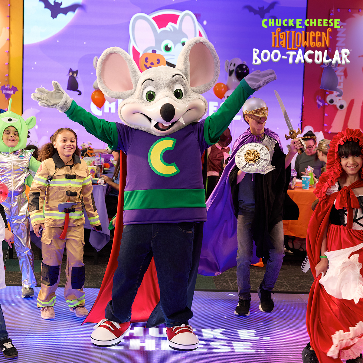 CHUCK E. CHEESE CELEBRATES HALLOWEEN WITH BOO-TACULAR™ -- THE NATION'S ...
